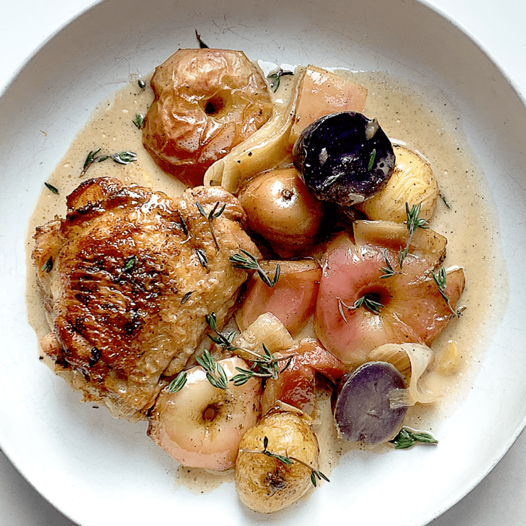 Crispy Chicken Normandy with Apples - Misfits Market