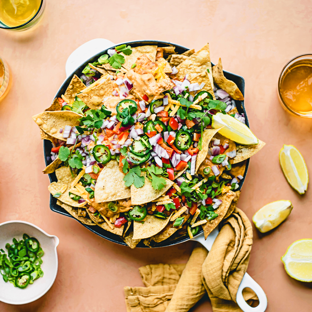 Chipotle Skillet Nachos with Vegan Cheese - Misfits Market
