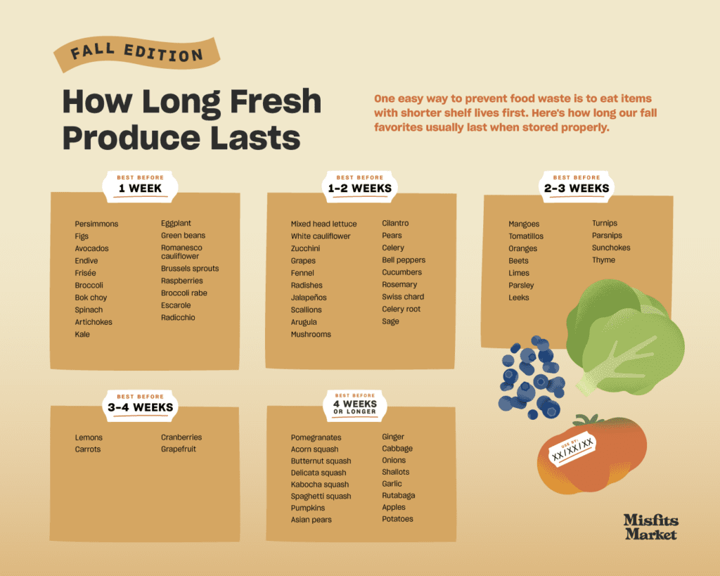 The Ultimate Fresh Produce Storage Guide - Misfits Market